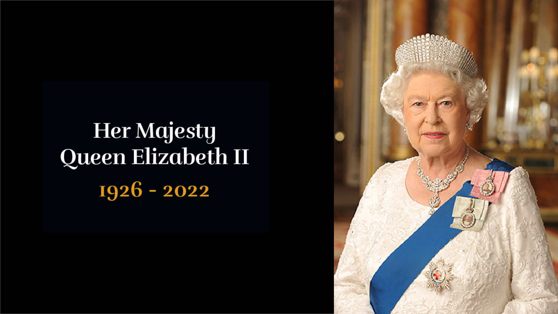 Royal Albert Dock shows its respect for Her late Majesty, The Queen ...
