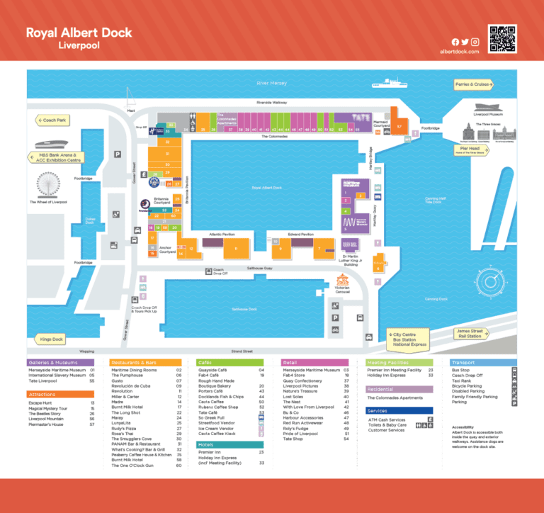 How To Find Us - Royal Albert Dock Liverpool